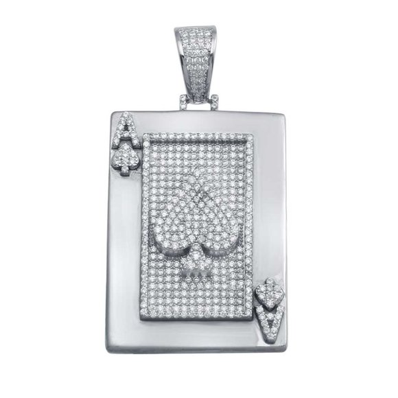 925 Sterling Silver | Accessories | Sterling Silver 925 Rhodium Plated ...